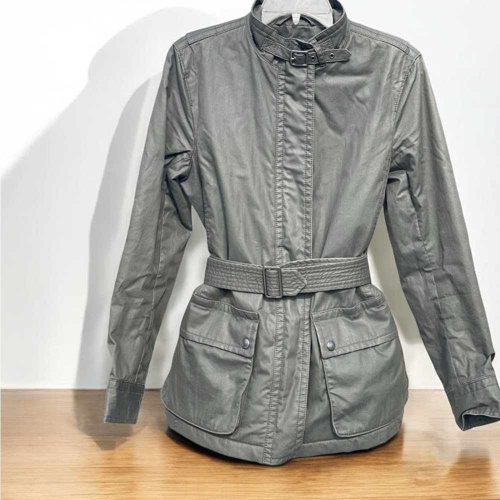 Coach Small Women Belted Army Green Leather Elbow Pat… - Gem